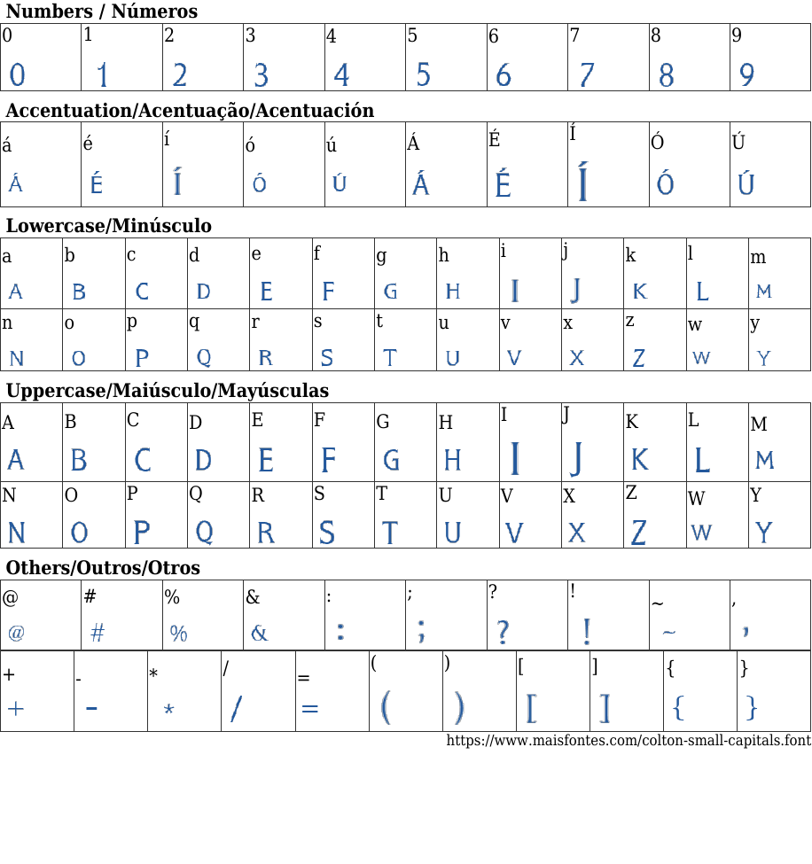Colton Small Capitals: Baixar Fonte Grátis | MaisFontes