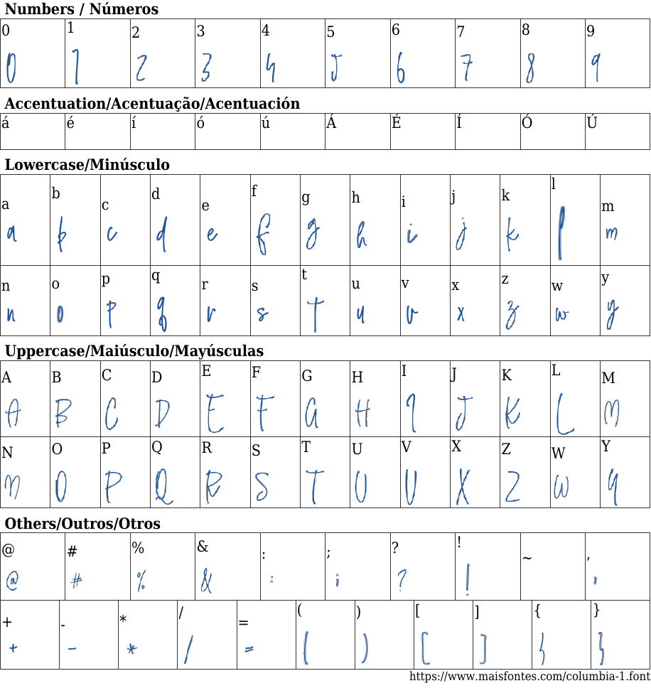Columbia Signature: Baixar Fonte Grátis | MaisFontes