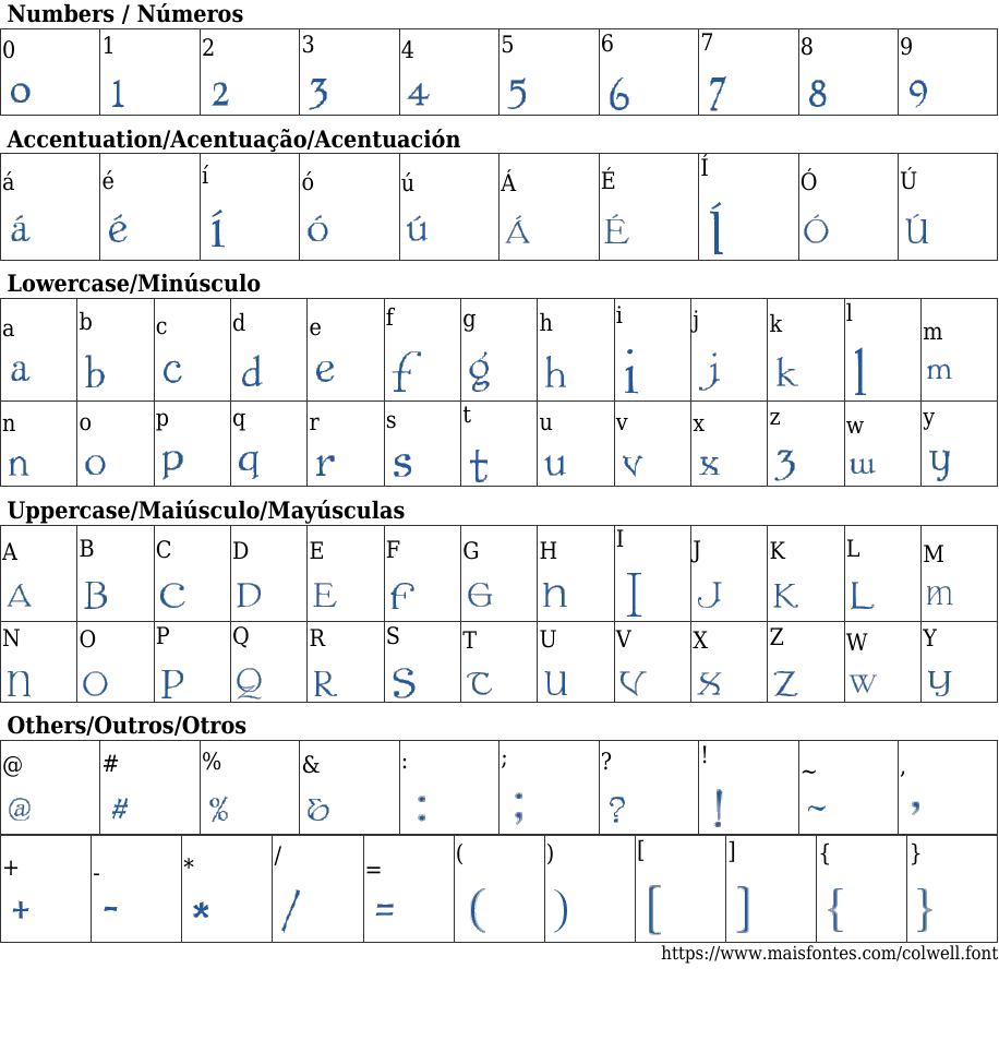 Colwell: Free Font Download | MaisFontes