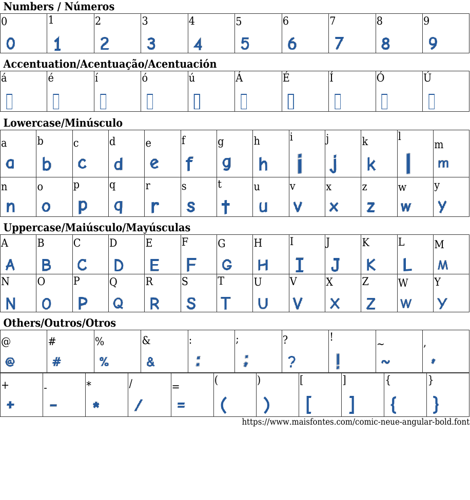 Comic Neue Angular Bold: Free Font Download | MaisFontes
