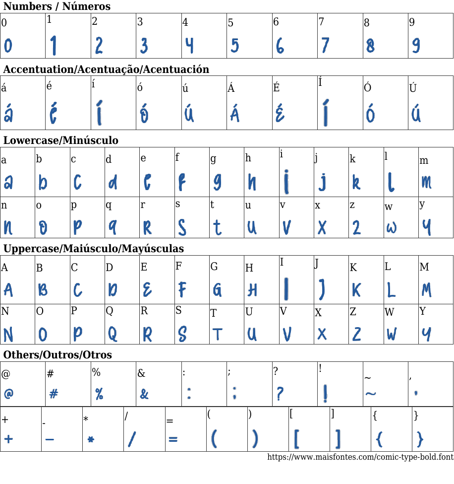 Comic Type Hanif Bold: Free Font Download | MaisFontes