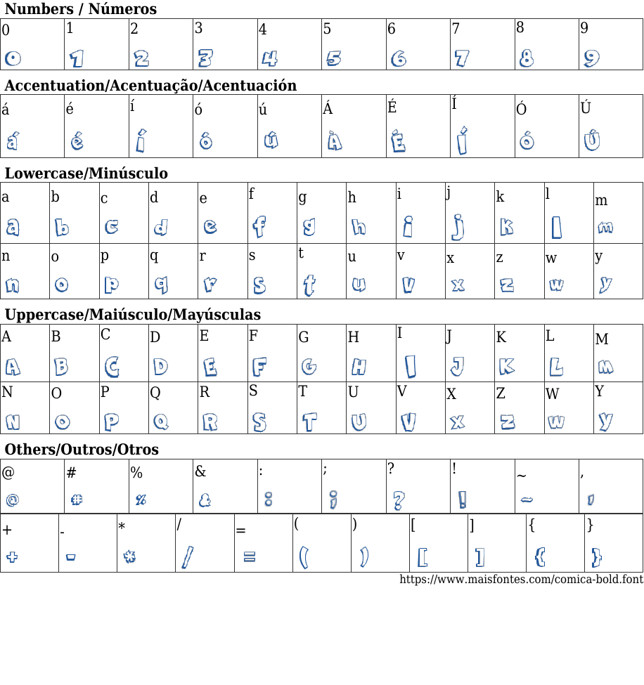 Comica BD Bold Clear: Free Font Download | MaisFontes