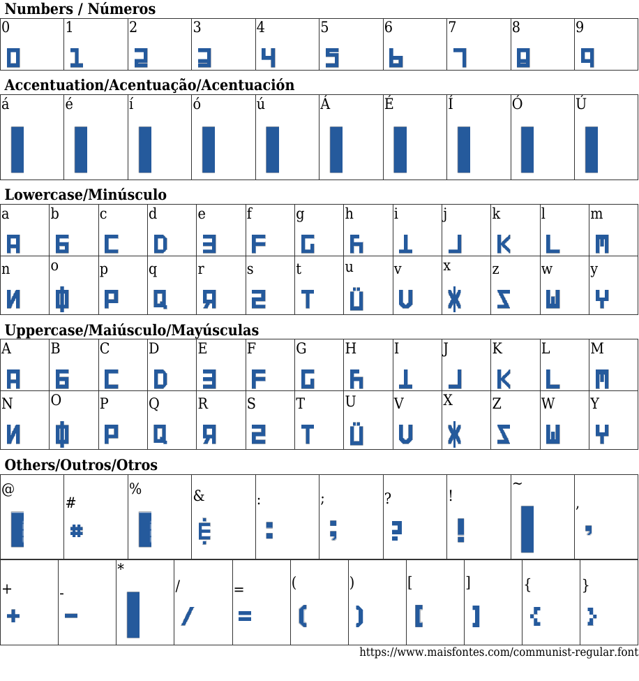 Communist Regular: Baixar Fonte Grátis | MaisFontes