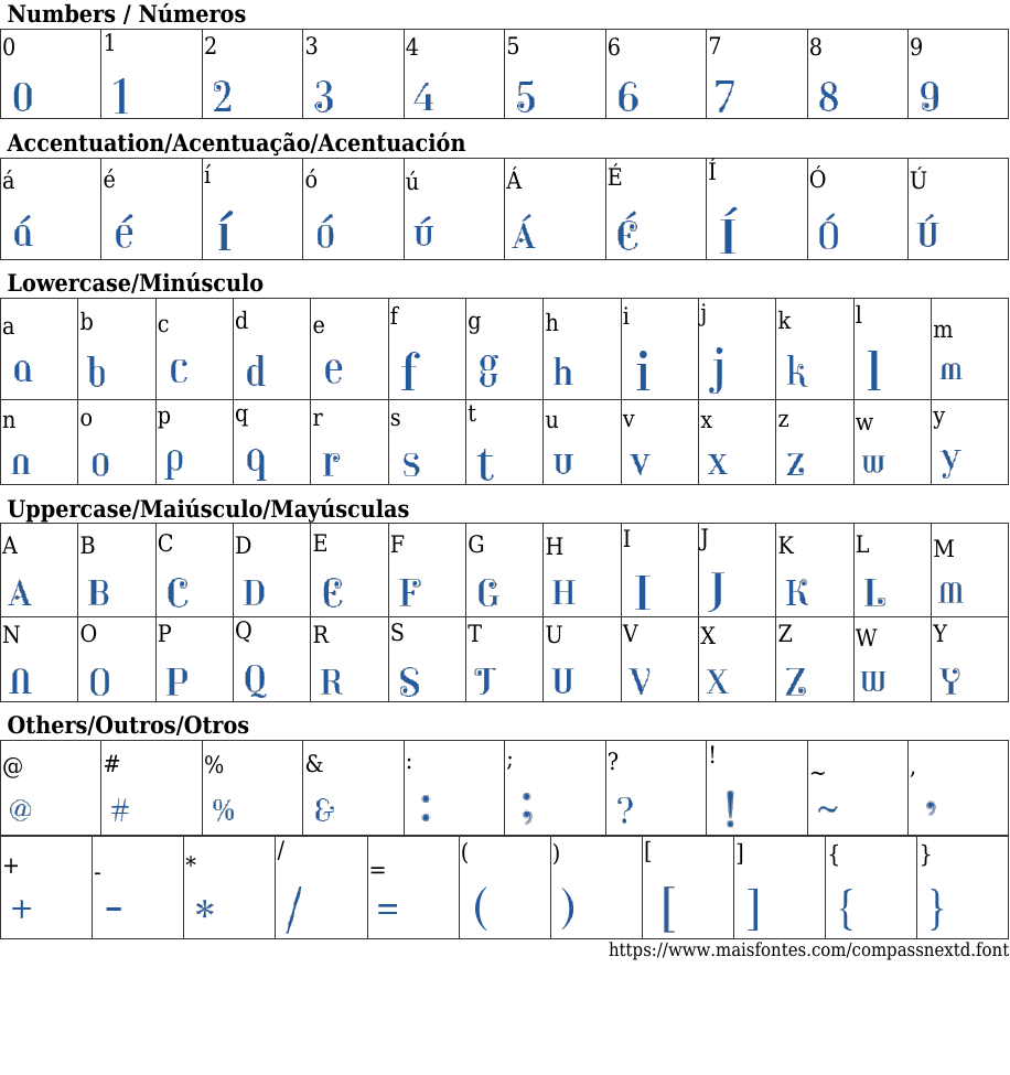 Compass Next Demi: Baixar Fonte Grátis | MaisFontes