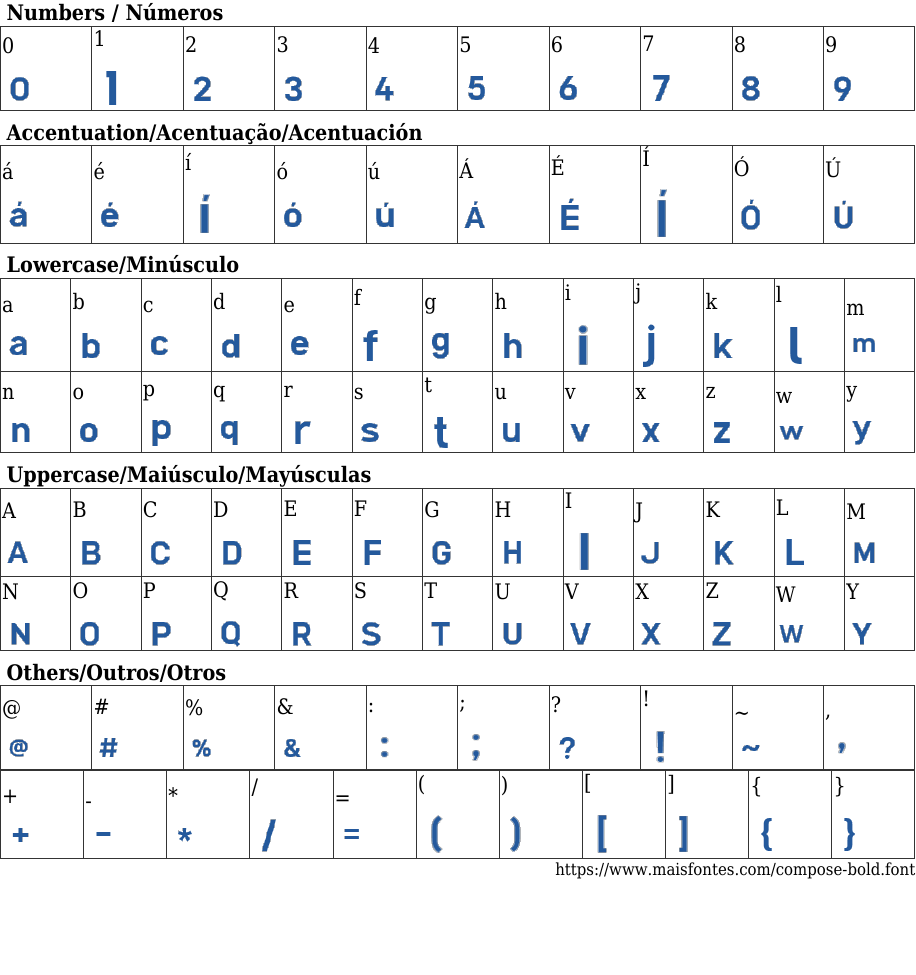 Compose Bold: Baixar Fonte Grátis | MaisFontes