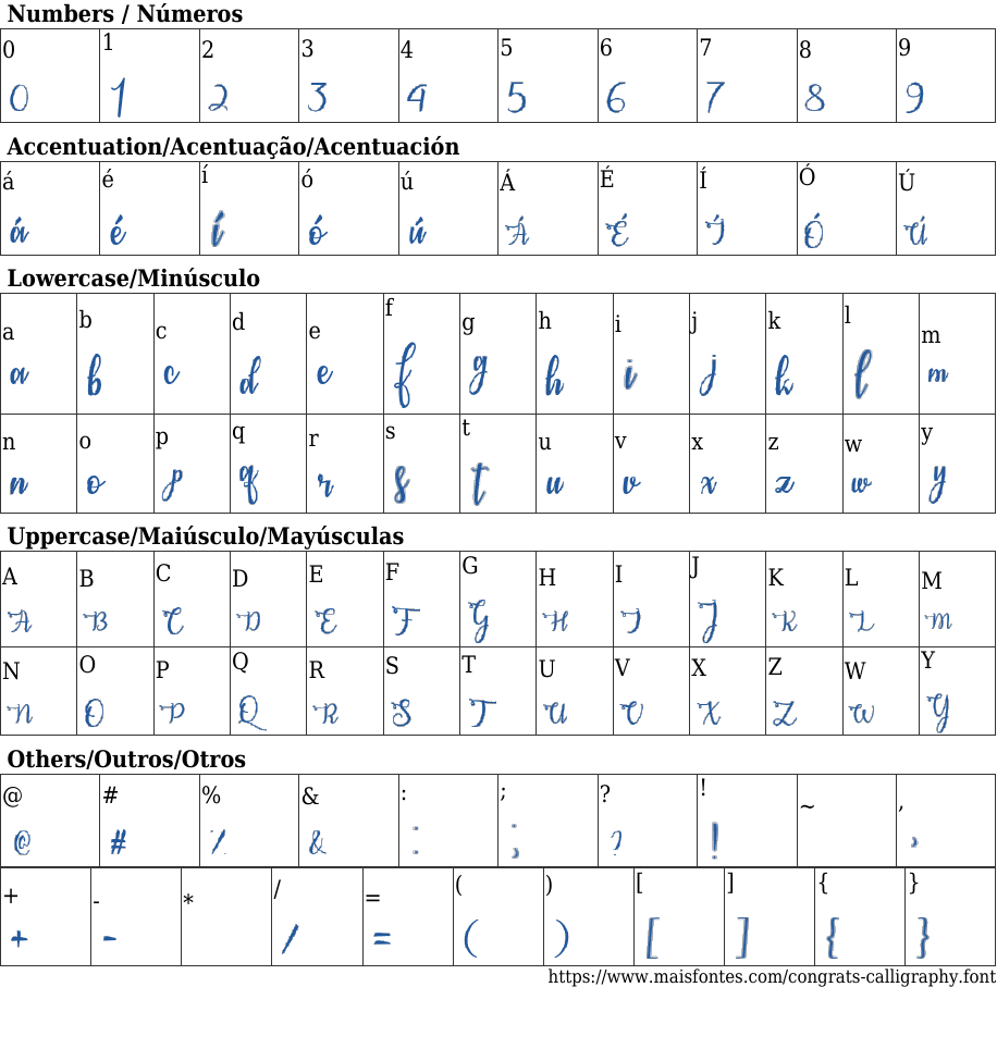 Congrats Calligraphy: Free Font Download | MaisFontes