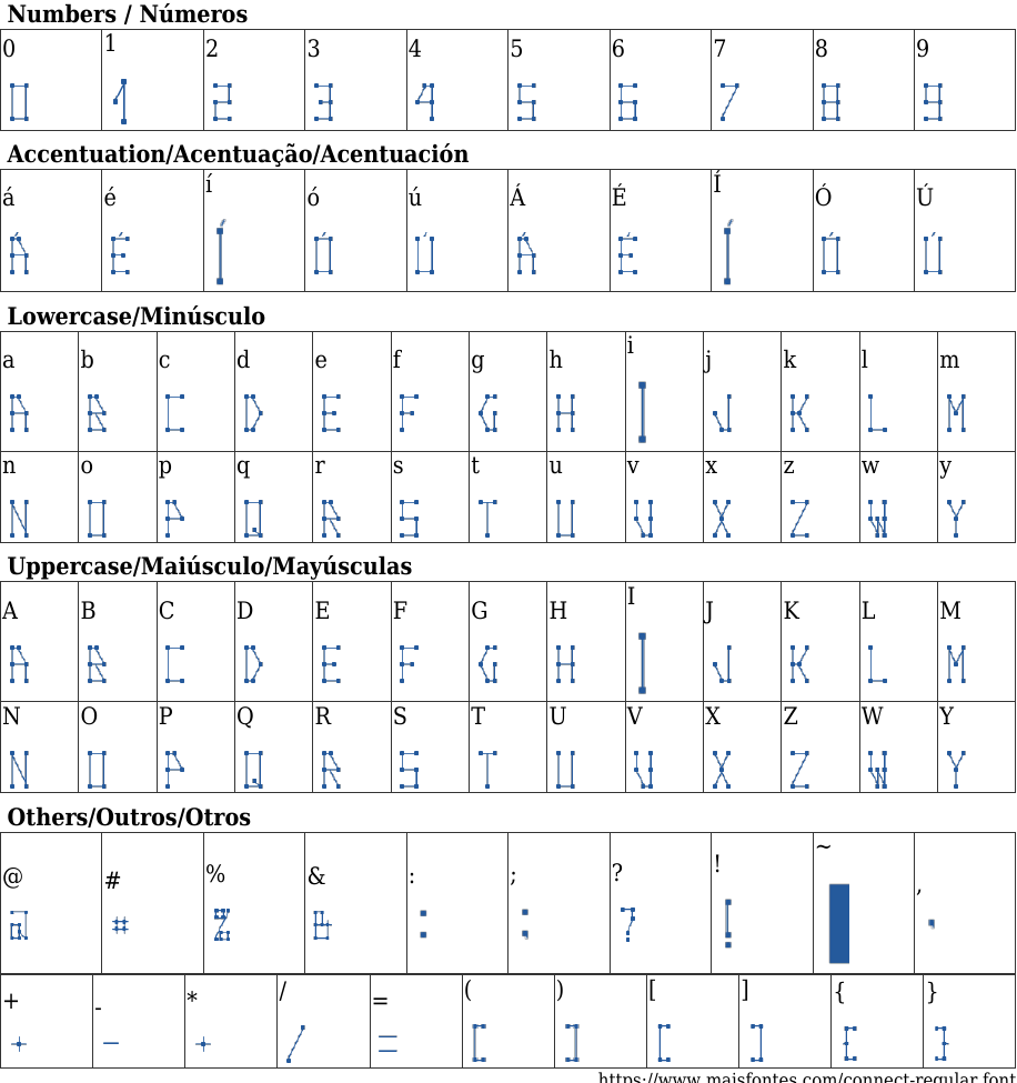 Connect Regular: Download Free Font | MaisFontes