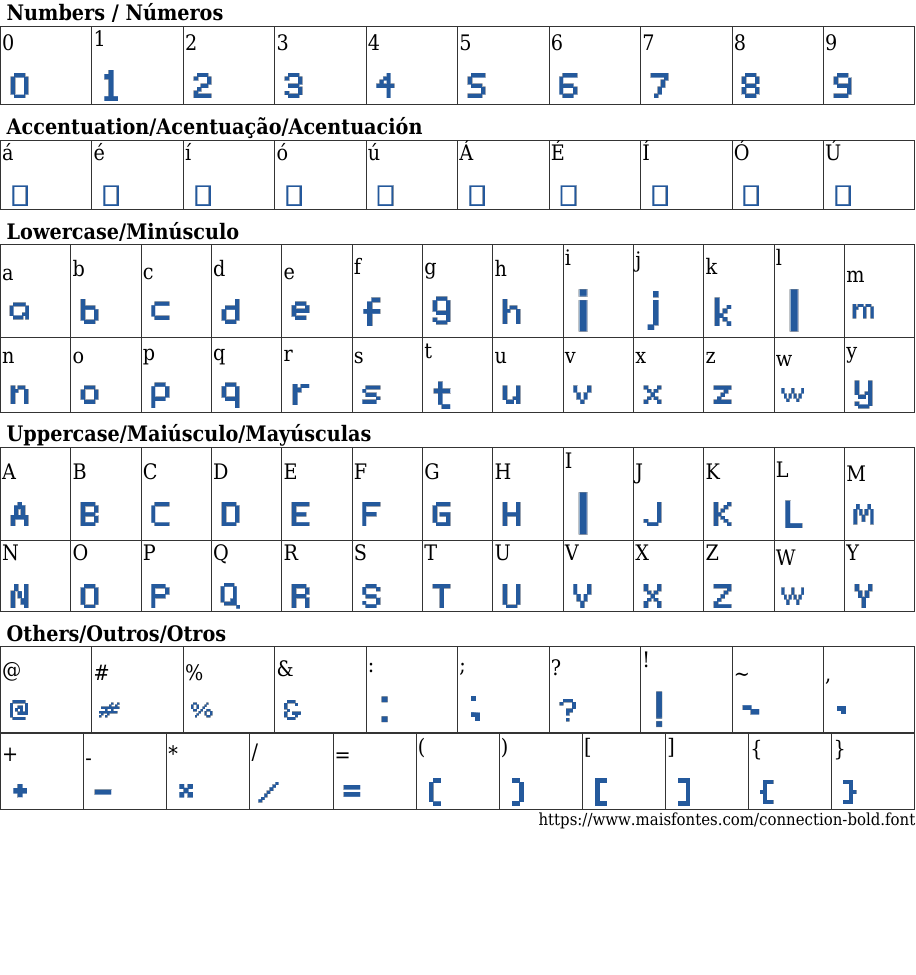 Connection Bold: Download Free Font | MaisFontes