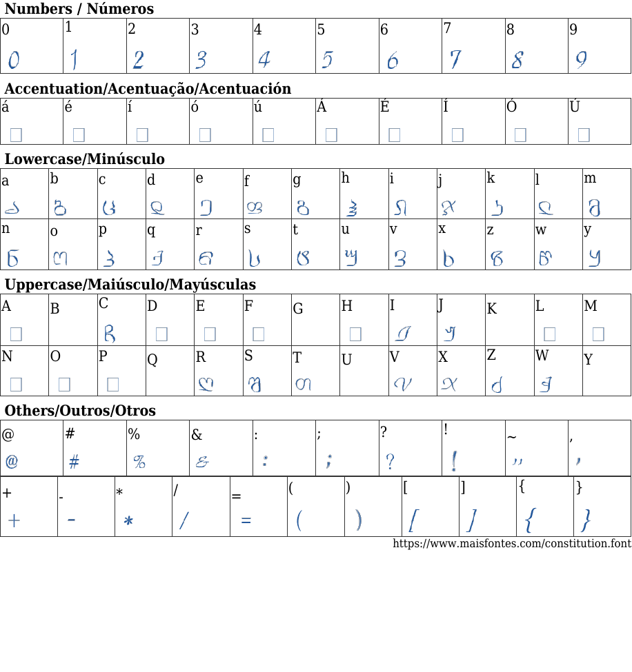 Constitution Font: Free Download | MaisFontes