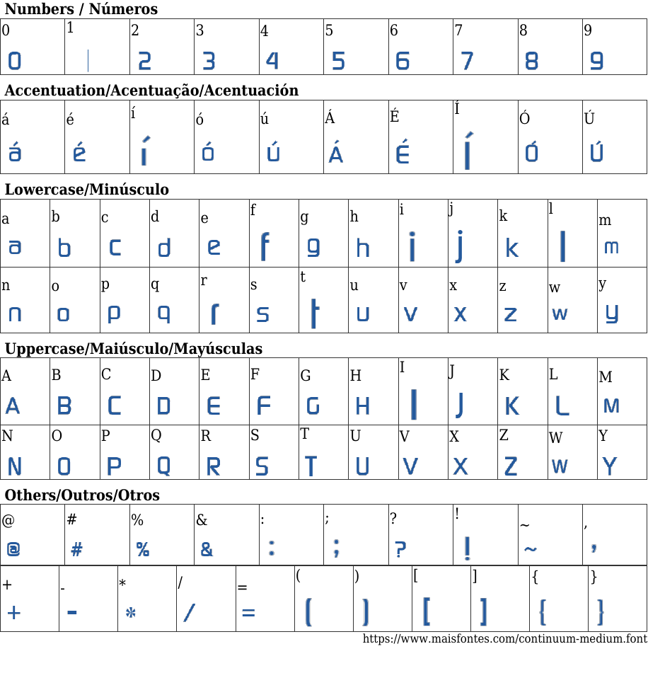Continuum Medium: Descargar Fuente Gratis | MaisFontes