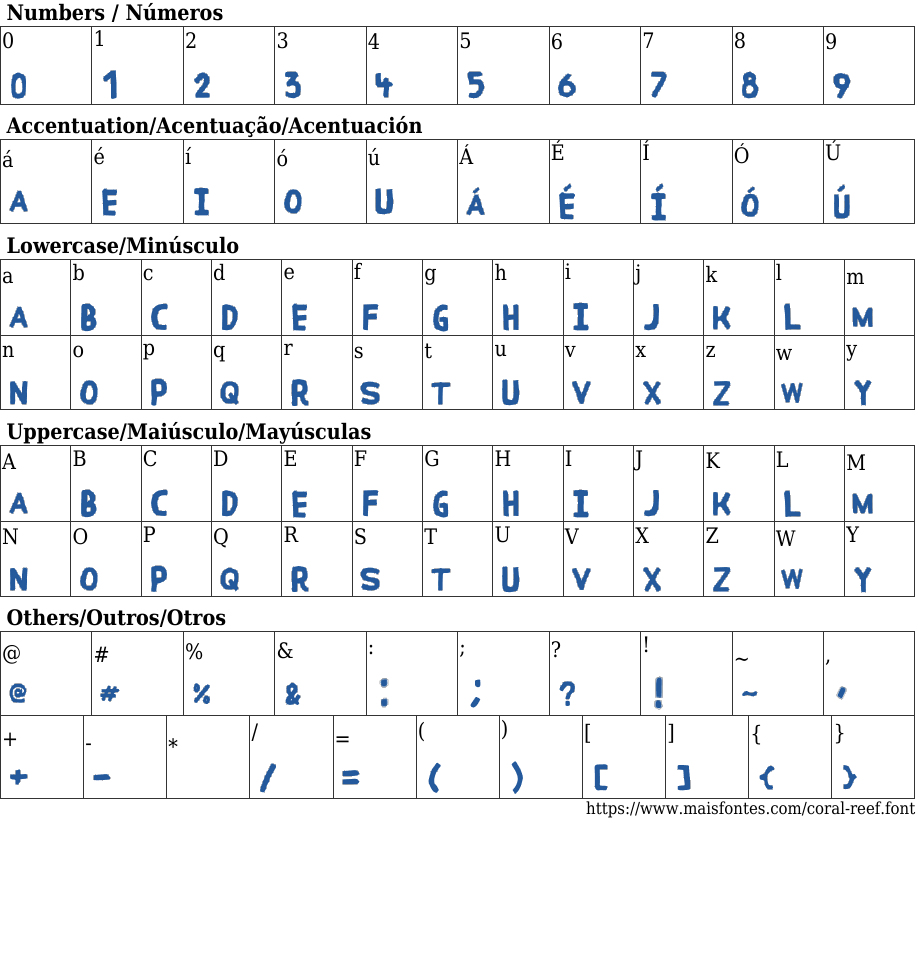 Coral Reef: Free Font Download | MaisFontes