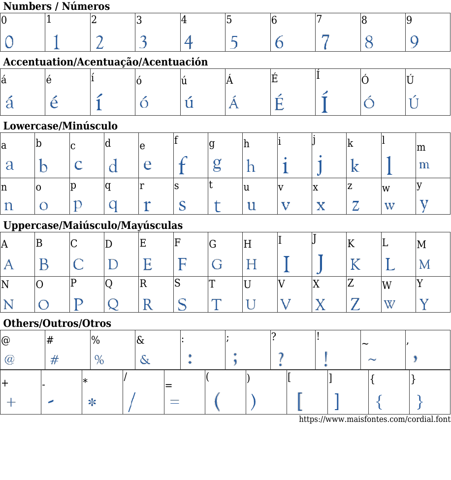 Cordial: Free Font Download | MaisFontes