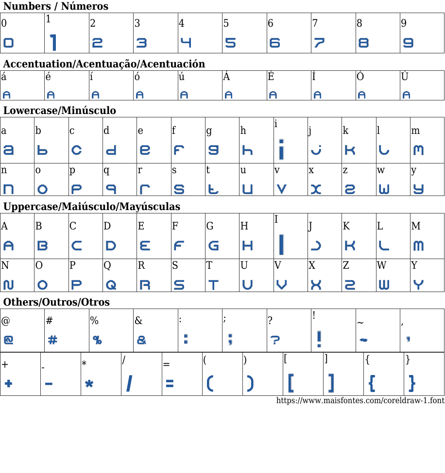 Coreldraw Regular: Free Font Download | MaisFontes