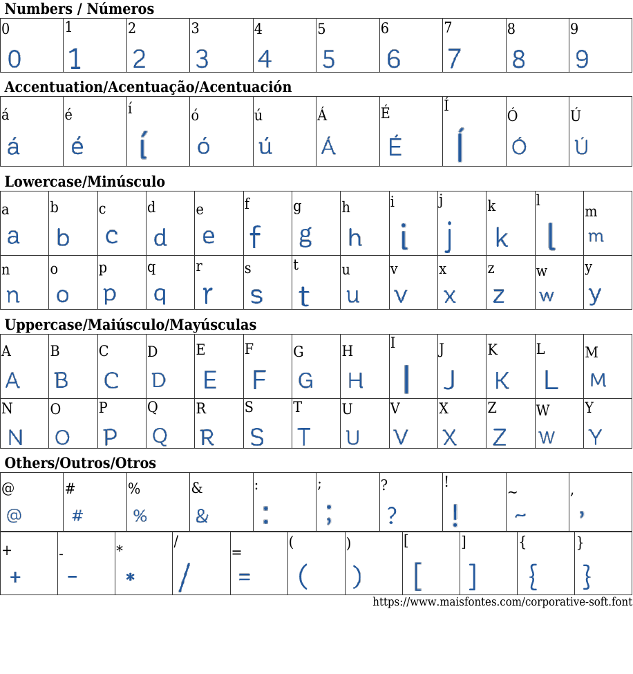 Corporative Soft Font: Free Download | MaisFontes