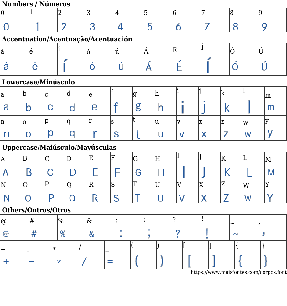 Corpo S: Free Font Download | MaisFontes