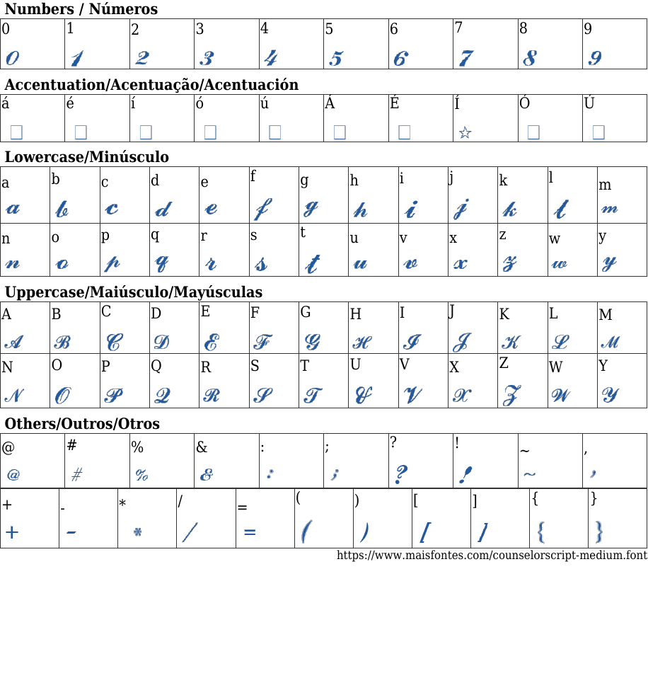 Counselor Script Medium: Baixar Fonte Grátis | MaisFontes