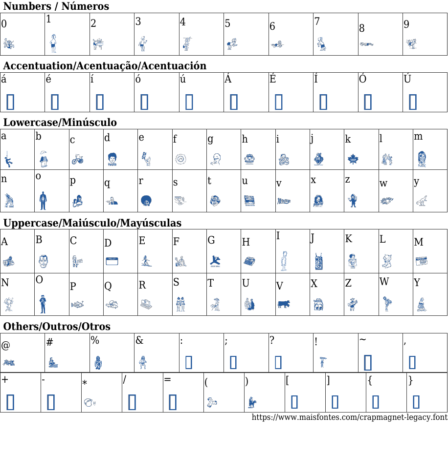 CrapMagnet Legacy: Baixar Fonte Grátis | MaisFontes
