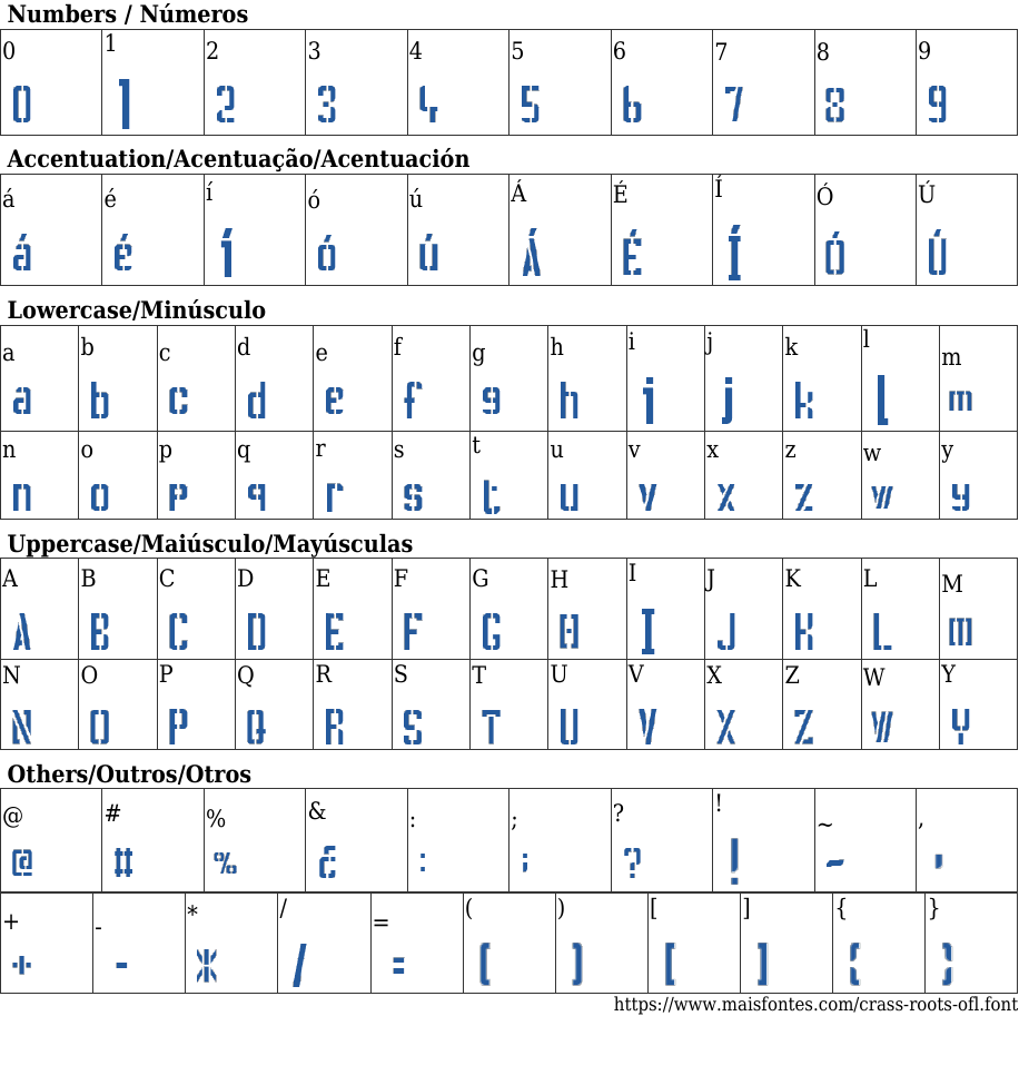 CRASS ROOTS OFL: Baixar Fonte Grátis | MaisFontes
