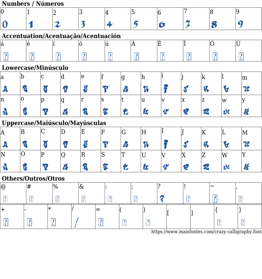 Crazy Calligraphy: Baixar Fonte Grátis | MaisFontes