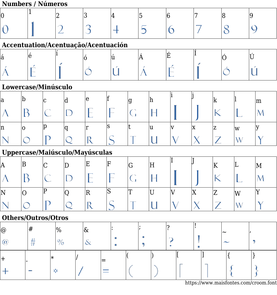 Croom Font: Free Download | MaisFontes