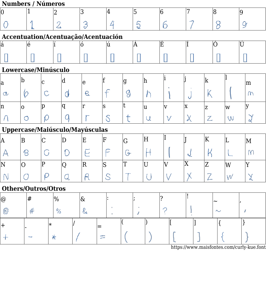 Curly Kue: Free Font Download | MaisFontes