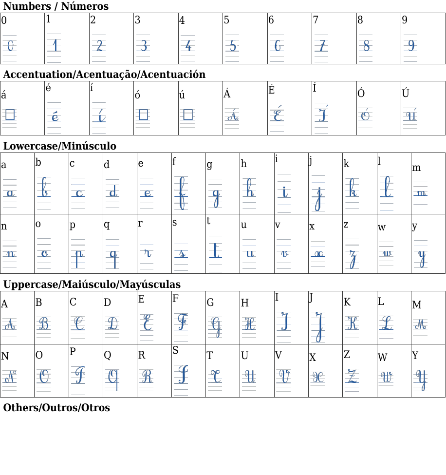 Cursif Lignes: Télécharger une police gratuite | MaisFontes