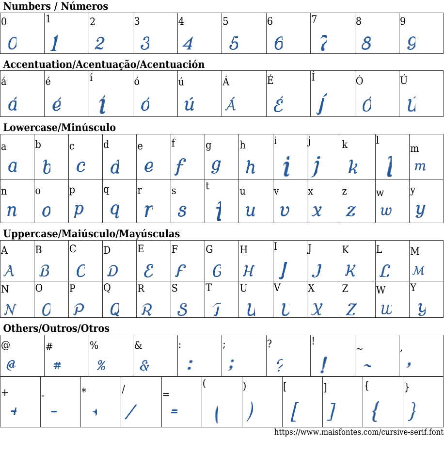 Cursive Serif Font: Free Download | MaisFontes