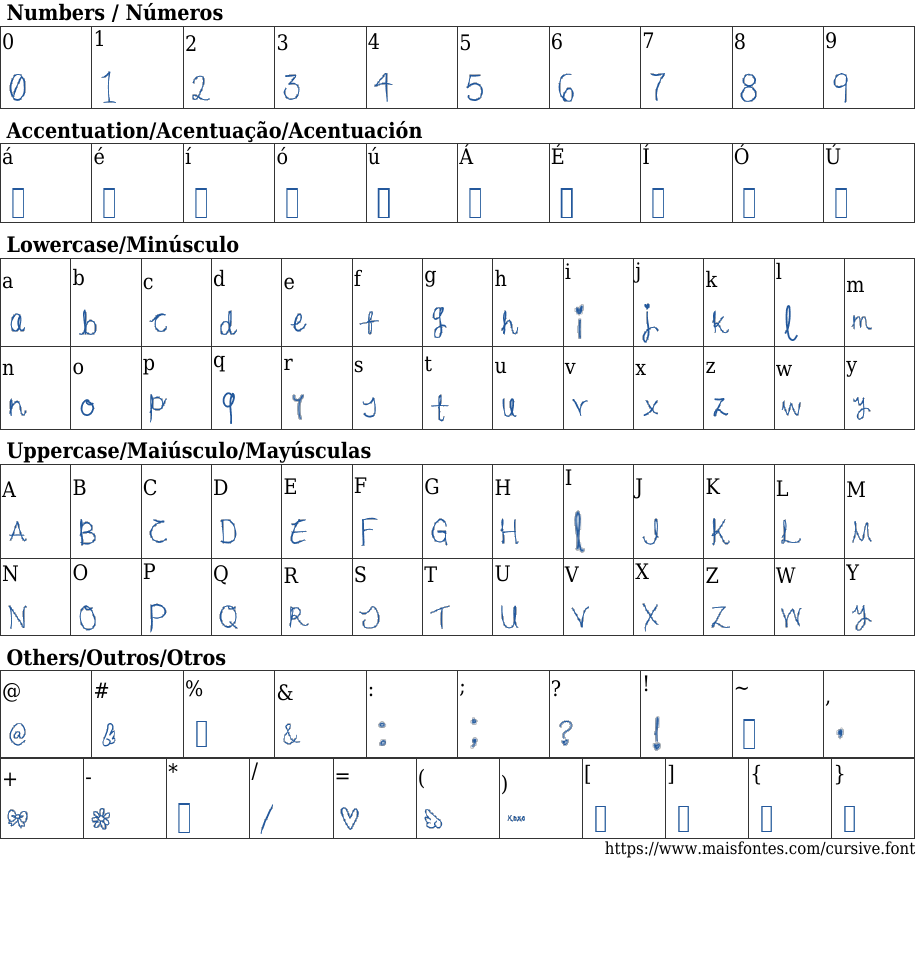 Cursive: Free Font Download | MaisFontes