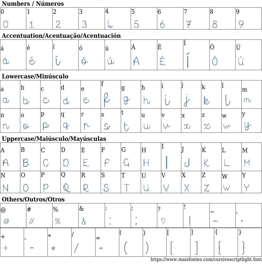 Cursive Kids Script Light: Free Font Download | MaisFontes