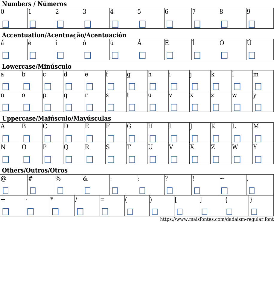DADAISM Regular: Free Font Download | MaisFontes