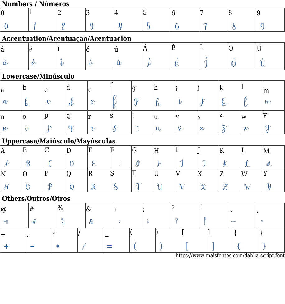 Dahlia Script: Baixar Fonte Grátis | MaisFontes
