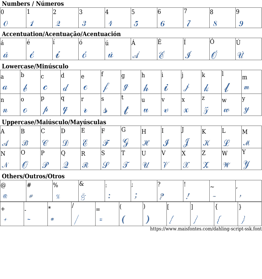 Dahling Script Ssk: Baixar Fonte Grátis | MaisFontes