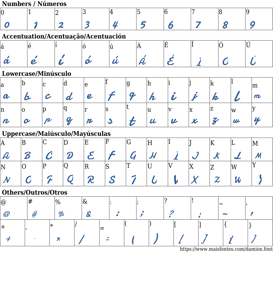 Damion Font: Free Download | MaisFontes