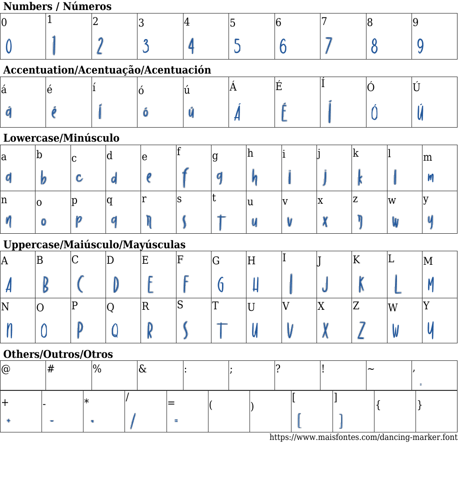 Dancing Marker: Baixar Fonte Grátis | MaisFontes