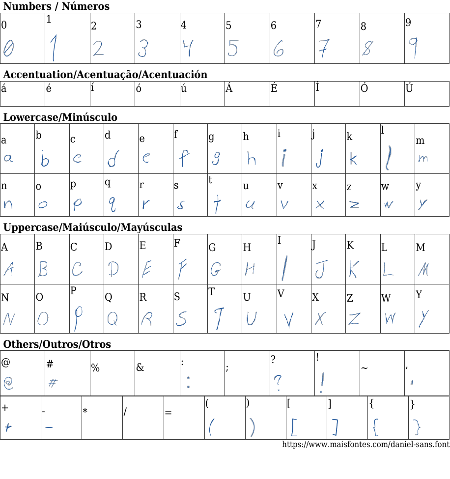 Daniel Sans: Baixar Fonte Grátis | MaisFontes
