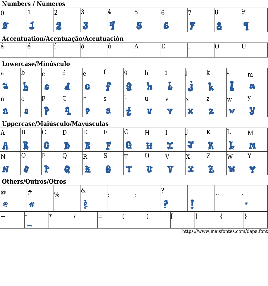Dapa: Free Font Download | MaisFontes
