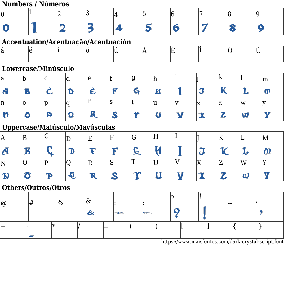 Dark Crystal Script Font: Free Download | MaisFontes