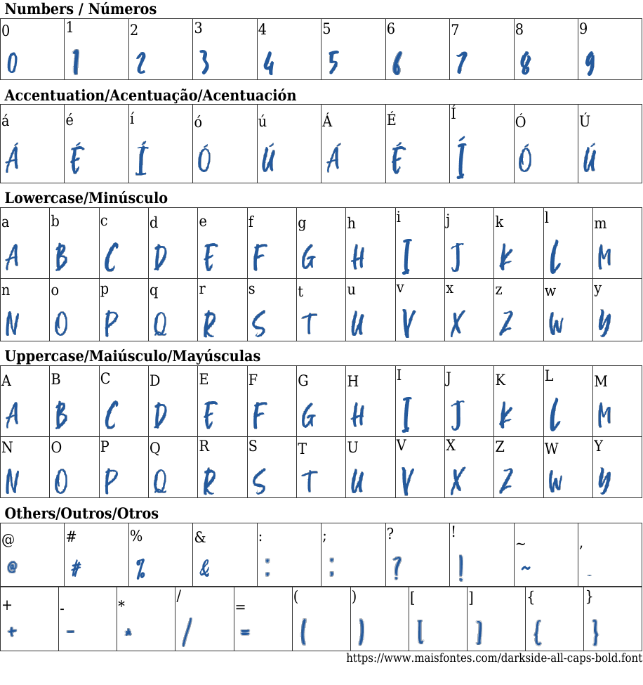 Darkside All Caps Bold: Free Font Download | MaisFontes