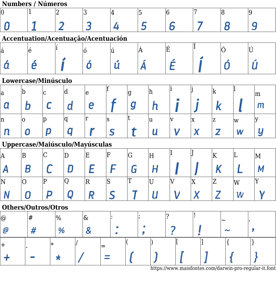 Darwin Pro Italic: Free Font Download | MaisFontes