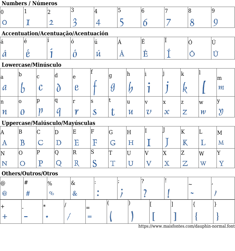 Dauphin Normal: Free Font Download | MaisFontes