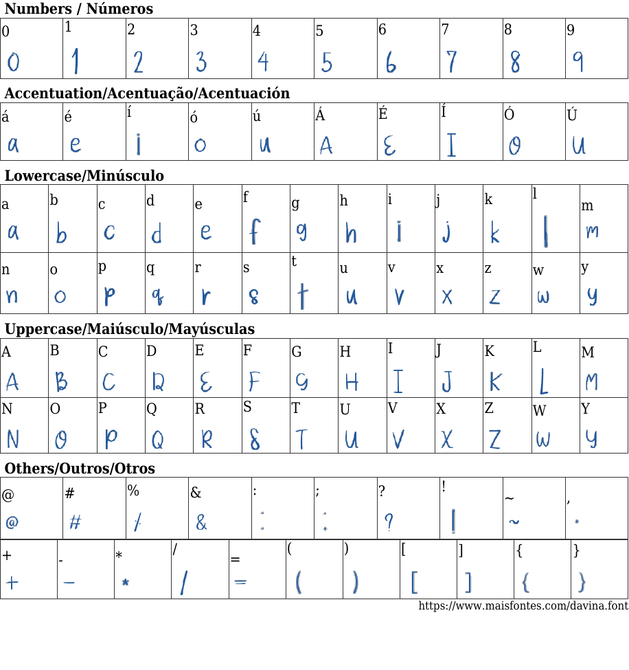 Davina: Free Font Download | MaisFontes