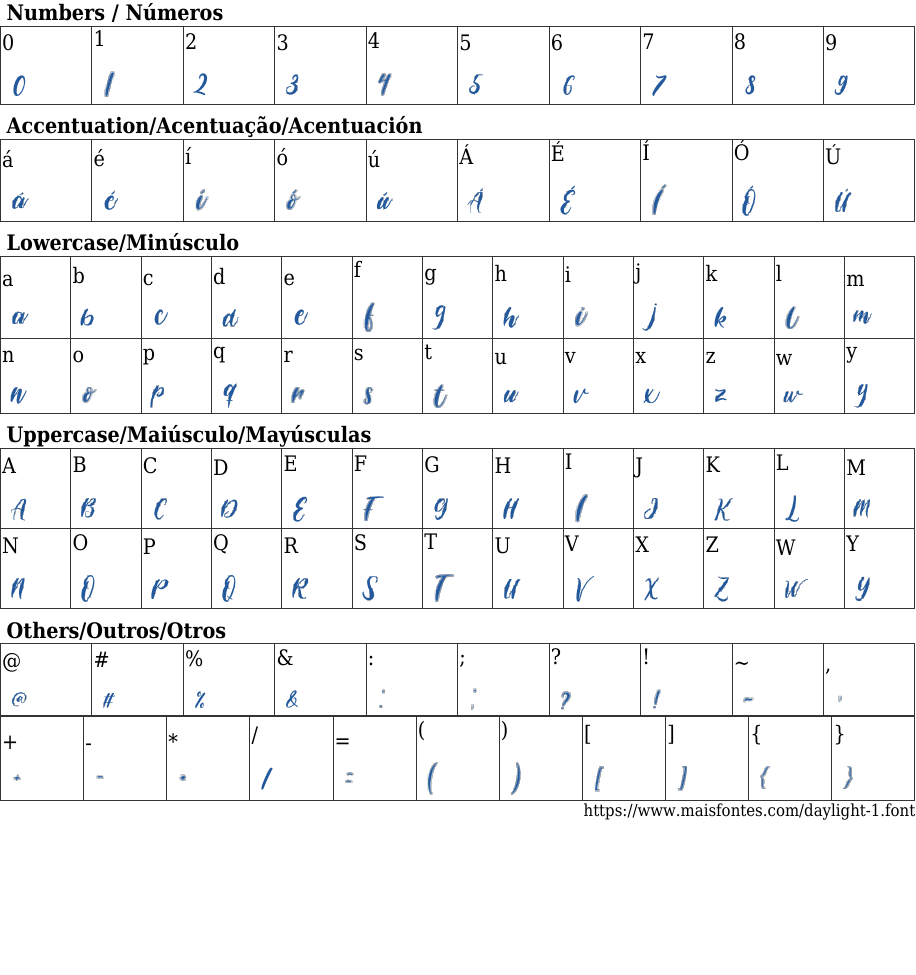 Daylight Script: Free Font Download | MaisFontes