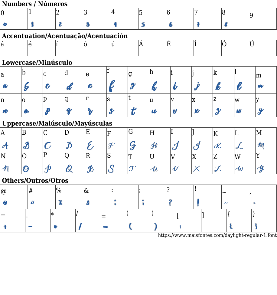 Daylight Script Regular: Baixar Fonte Grátis | MaisFontes
