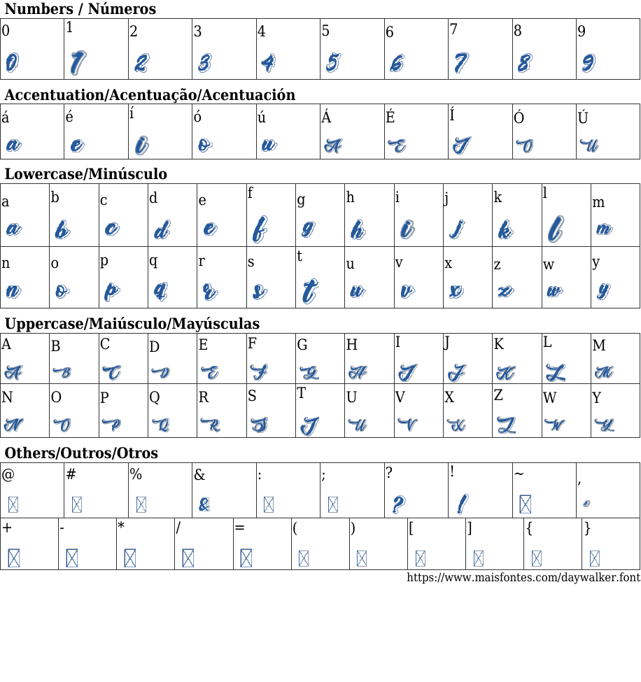 Daywalker: Baixar Fonte Grátis | MaisFontes