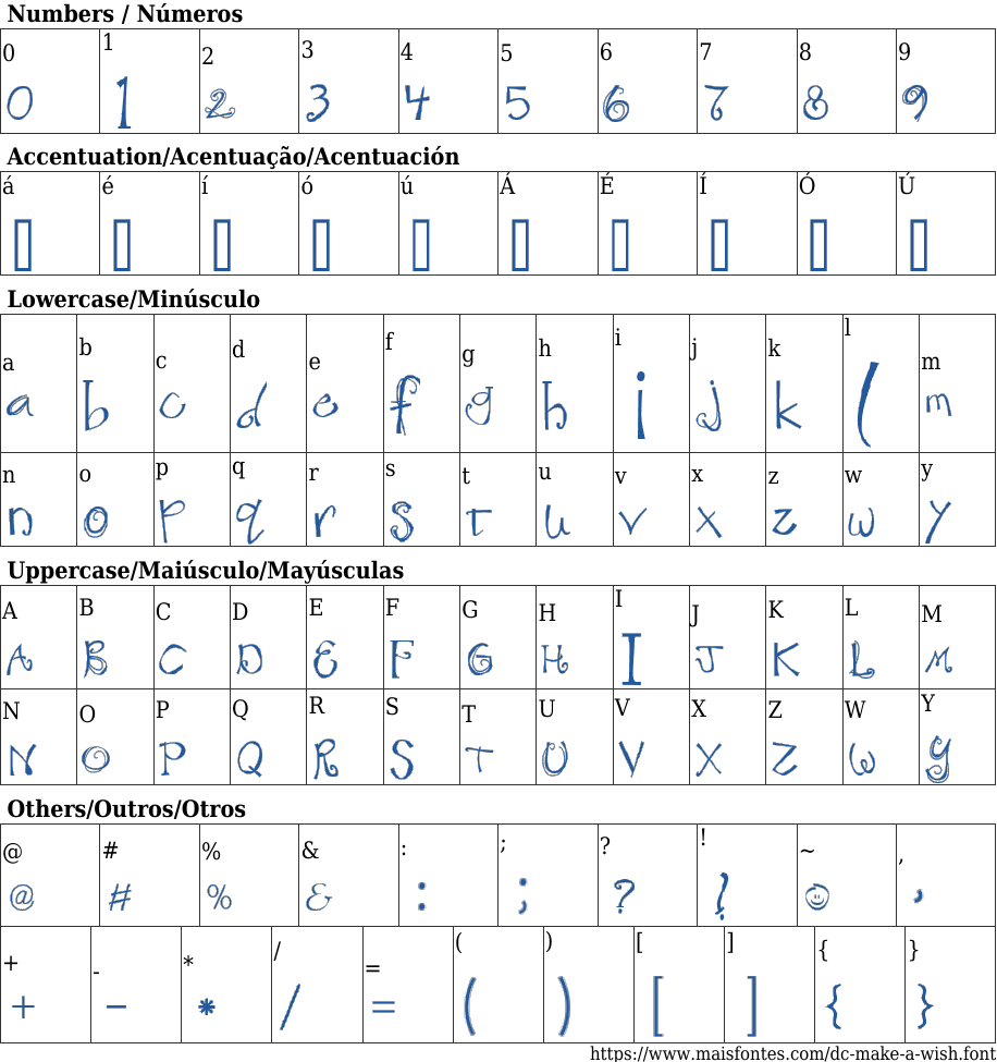 DC Make a Wish: Baixar Fonte Grátis | MaisFontes
