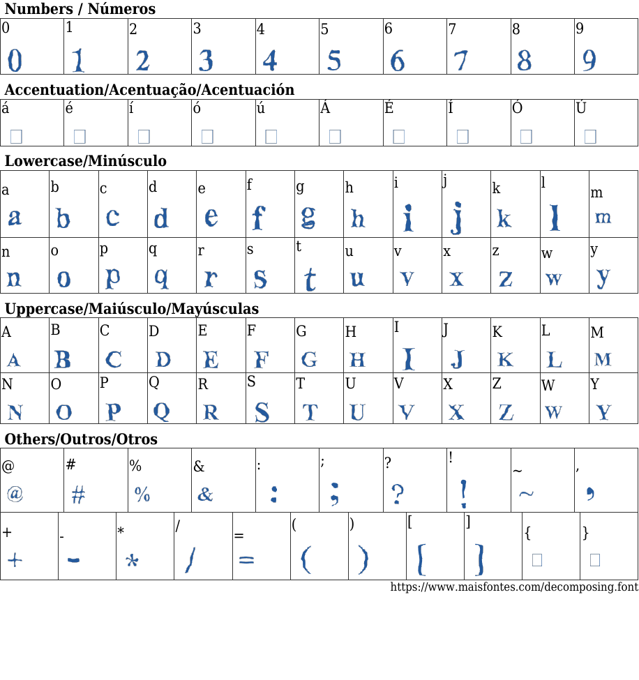Decomposing: Free Font Download | MaisFontes