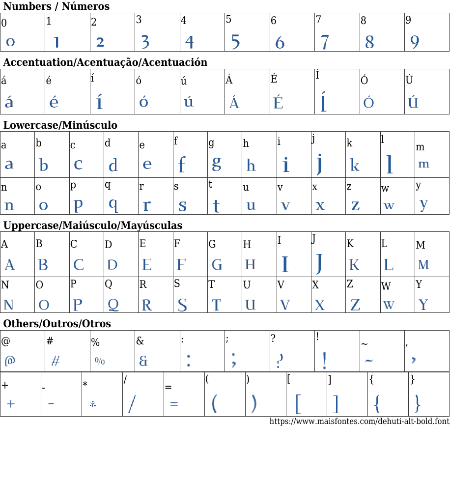 Dehuti Alt Bold: Baixar Fonte Grátis | MaisFontes