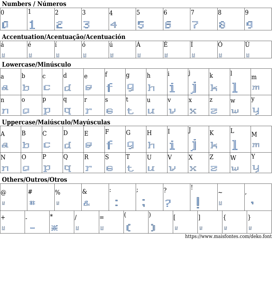 Deko: Download Free Font | MaisFontes