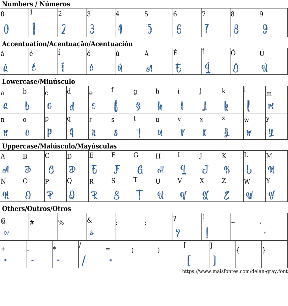 Delan Gray: Baixar Fonte Grátis | MaisFontes