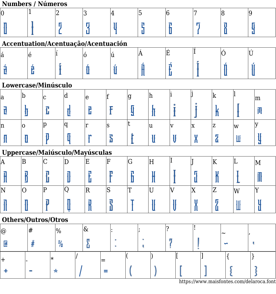 Delaroca: Baixar Fonte Grátis | MaisFontes